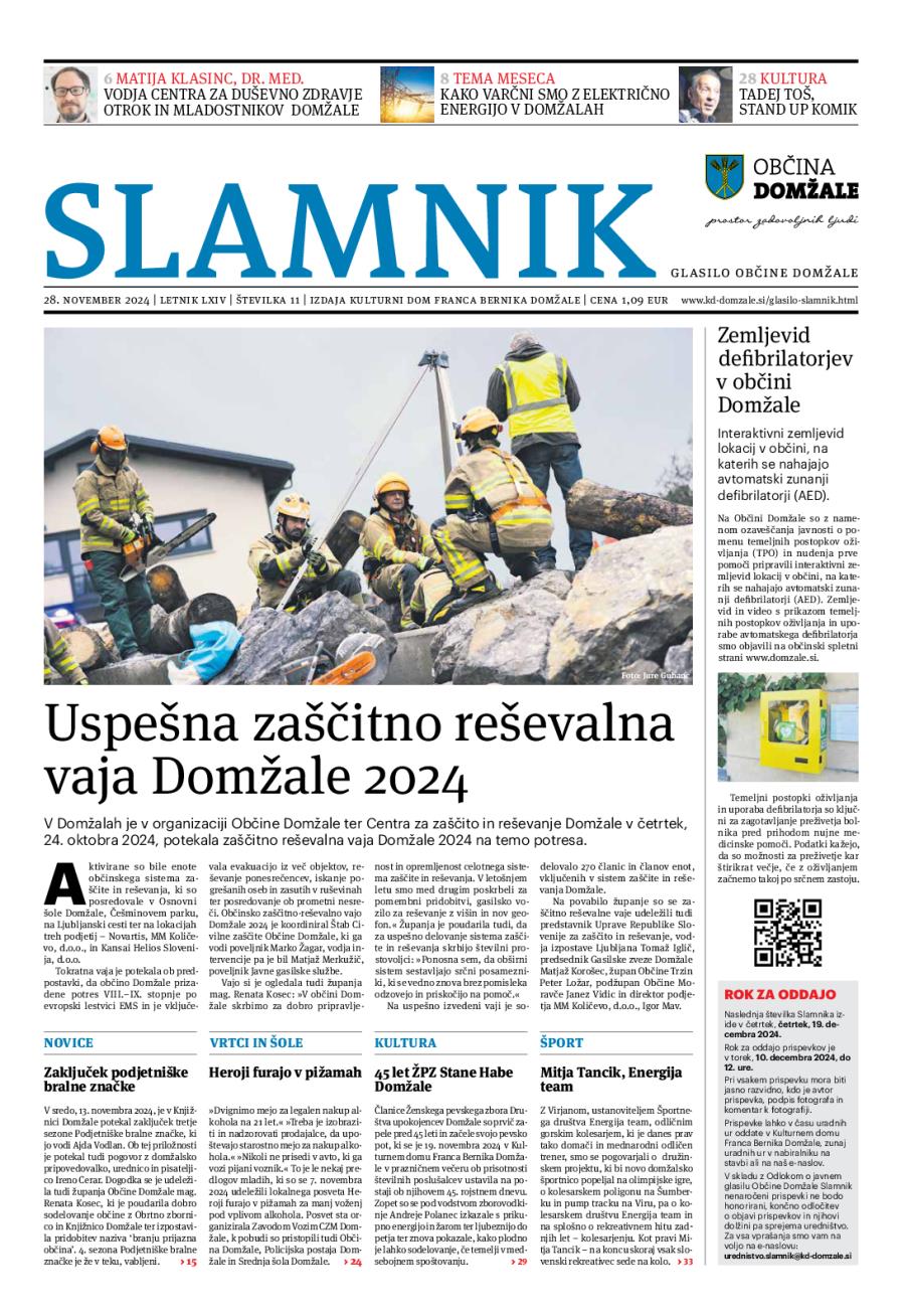 Slamnik št. 11 - domzale.si